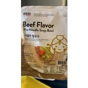 Assi Brand Rice Noodle With Beef Flavored Soup: Calories, Nutrition ...
