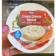 Winco Foods Cream Cheese Spread, With Garden Vegetables: Calories ...