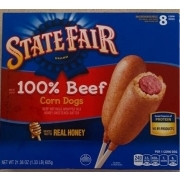 State Fair Corn Dogs, 100% Beef: Calories, Nutrition Analysis & More ...