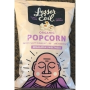 Lesser Evil Popcorn, Himalayan Sweetness, Organic: Calories, Nutrition ...