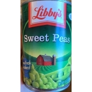 Libby's Sweet Peas: Calories, Nutrition Analysis & More | Fooducate