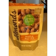 Simple Truth Almonds, Maple Butter Flavored: Calories, Nutrition ...