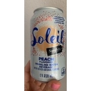 Signature Select Soleil Flavored Sparkling Water, Peach: Calories ...