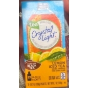 Crystal Light Drink Mix, Lemon Iced Tea: Calories, Nutrition Analysis ...