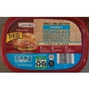 Lunch Mate Deli, Honey, Uncured Ham: Calories, Nutrition Analysis ...