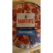 Mantia's Pizza, Pepperoni, Original Thin: Calories, Nutrition Analysis ...