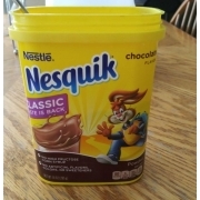 Nestle Nesquik Powder, Chocolate Flavor, Classic: Calories, Nutrition ...