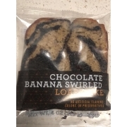 Chef's Line Loaf Cake, Chocolate Banana Swirled: Calories, Nutrition ...