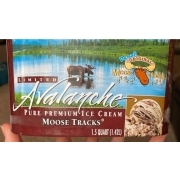 Moose Tracks Ice Cream, Avalanche Premium: Calories, Nutrition Analysis ...