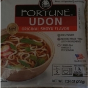 Fortune Original Flavor Udon: Calories, Nutrition Analysis & More ...