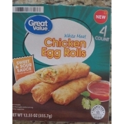 Great Value Egg Rolls, Chicken: Calories, Nutrition Analysis & More ...
