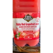 First Street Grapefruit Juice: Calories, Nutrition Analysis & More ...