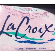 LaCroix Sparkling Water, Berry: Calories, Nutrition Analysis & More ...