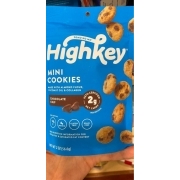 Highkey Mini Cookies, Chocolate Chip: Calories, Nutrition Analysis ...