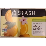 Stash Herbal Tea, Meyer Lemon, Caffeine Free: Calories, Nutrition ...