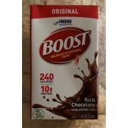 Boost Chocolate Energy Drink: Calories, Nutrition Analysis & More ...