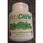 Xyli Chew Soft Chewing Gum, Spearmint: Calories, Nutrition Analysis ...