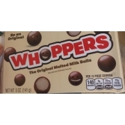 Whoppers Balls, Malted Milk, The Original: Calories, Nutrition Analysis ...
