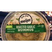 Meijer Roasted Garlic Hummus: Calories, Nutrition Analysis & More ...