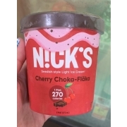 Nick's Light Ice Cream, Cherry Choka-Flaka: Calories, Nutrition ...