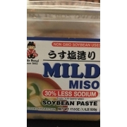 Miko Brand Mild Miso Soybean Paste: Calories, Nutrition Analysis & More ...