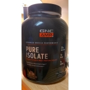 GNC Amp Pure Isolate, Whey Protein Isolate, Chocolate Frosting ...
