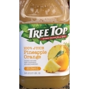 Tree Top 100% Juice, Pineapple Orange: Calories, Nutrition Analysis ...