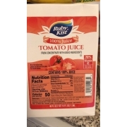 Ruby Kist Tomato Juice: Calories, Nutrition Analysis & More | Fooducate