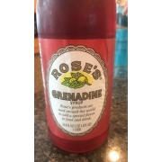 Rose's Grenadine Syrup: Calories, Nutrition Analysis & More | Fooducate