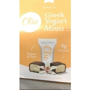 Clio Greek Yogurt Minis: Calories, Nutrition Analysis & More | Fooducate