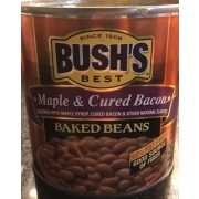 Bush's Best Baked Beans, Maple & Cured Bacon: Calories, Nutrition ...