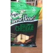 Frigo Cheese Heads Premium Snacking Cheddar Cheese: Calories, Nutrition ...
