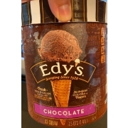 Edy's Ice Cream, Chocolate: Calories, Nutrition Analysis & More | Fooducate