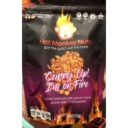 Hot Monkey Nuts Peanuts, Roasted, Curry Up! I'm On Fire: Calories ...