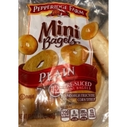 Pepperidge Farm Bagels, Mini, Plain: Calories, Nutrition Analysis ...