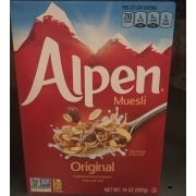Alpen Muesli, Original: Calories, Nutrition Analysis & More | Fooducate