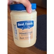 Best Food Homestyle Mayonnaise: Calories, Nutrition Analysis & More ...