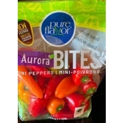 Pure Flavor Mini Peppers, Aurora Bites: Calories, Nutrition Analysis ...
