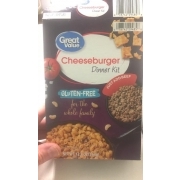 Great Value Cheeseburger Dinner Kit: Calories, Nutrition Analysis ...