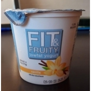 Fit & Fruity Yogurt, Vanilla: Calories, Nutrition Analysis & More ...