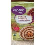 Great Value Instant Oatmeal, Maple And Brown Sugar: Calories, Nutrition ...