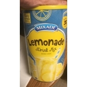 Mixade Lemonade Drink Mix: Calories, Nutrition Analysis & More | Fooducate