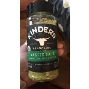 Kinder's Seasoning, Master Salt: Calories, Nutrition Analysis & More ...