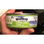 Northern Catch Tuna In Oil, Chunk Light: Calories, Nutrition Analysis ...