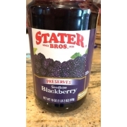 Stater Bros. Jam,Blackberry: Calories, Nutrition Analysis & More ...