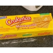 Crakenas Crackers: Calories, Nutrition Analysis & More | Fooducate