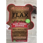 Flax 4 Life Gluten Free Flax Mini Muffins, Dark Cherry Brownie ...