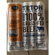 Teton Waters Ranch Hot Dogs, Uncured Beef, 100% Grass-fed beef ...