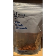 Good & Gather Almonds, Raw, Whole: Calories, Nutrition Analysis & More ...