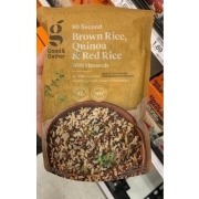 Good & Gather Brown Rice, Quinoa & Red Rice With Flaxseeds: Calories ...